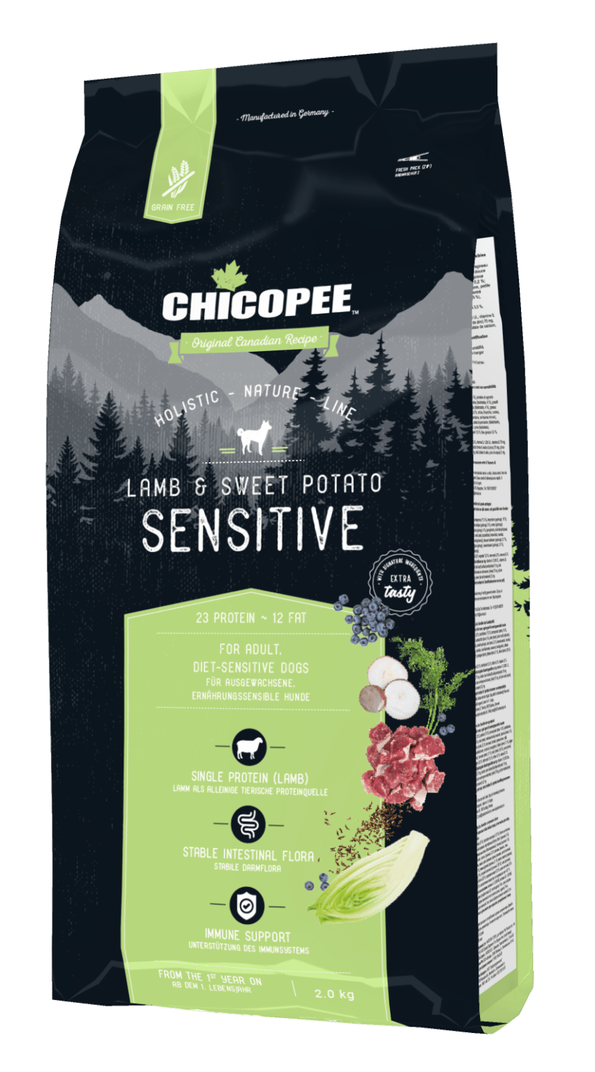 Chicopee HNL Sensitive Lamb & Sweet Potato koeratoit - Petmarket